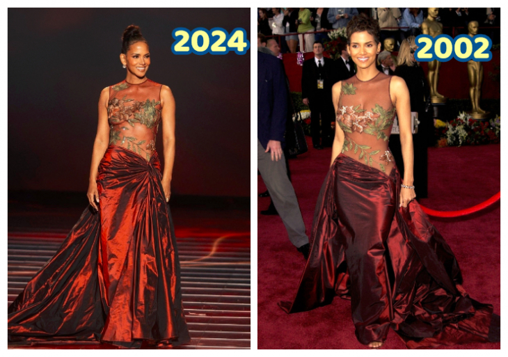 Хали Бери 22 години по-късно: роклята е същата, а актрисата все така красива | EVA.bg